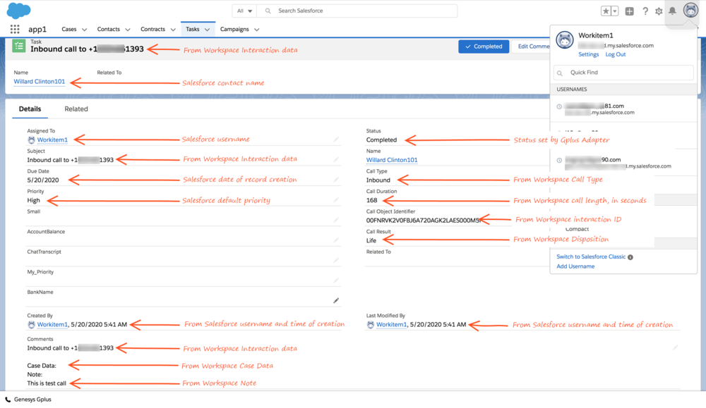 Activity History - Genesys Documentation